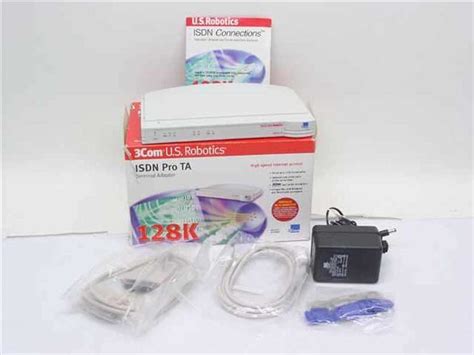3com Us Robotics 3cp3468a Isdn Pro Ta Terminal Adapter External