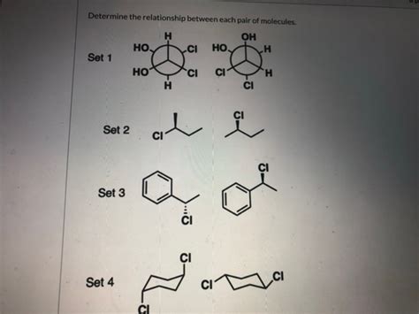 Solved Determine The Relationship Between Each Pair Of Chegg Com