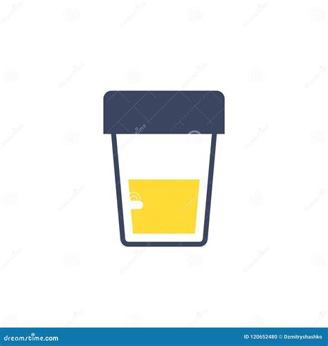 Urine Test Icon Stock Vector Illustration Of Care Diagnosis 120652480