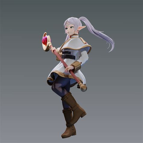 Fan Art Frieren Finished Projects Blender Artists Community