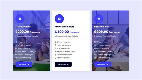 Pricingxtra Bootstrap 5 Pricing Table Section Template By Themesstudio