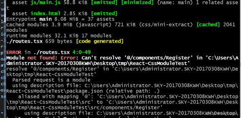解决报错：export ‘default‘ Imported As ‘register‘ Was Not Foundexport