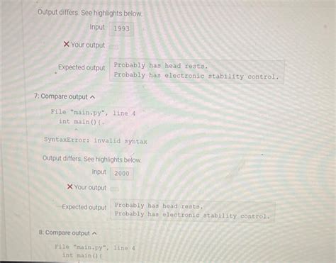 Solved Write Multiple If Statements If Caryear Is Before