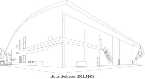 Vektor Stok 3d Illustration Building Project Tanpa Royalti 2022191636