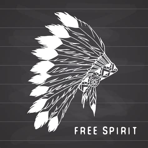 Native American Bird Drawing