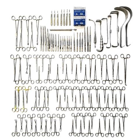 Appendectomy And Hernia Surgery Instruments Set