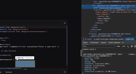 Learn Angular Button Is Clickable Even When Not Visible · Issue 52900 · Angularangular · Github