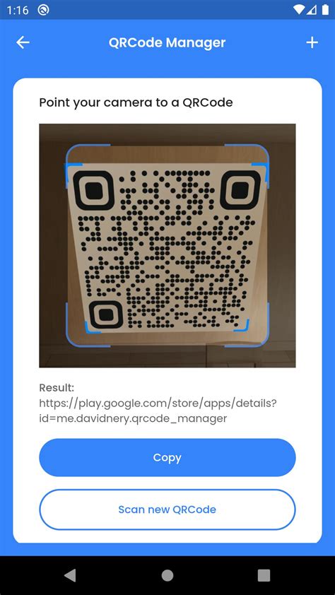 Qrcode Manager Flutter Application By Davidnery Codester