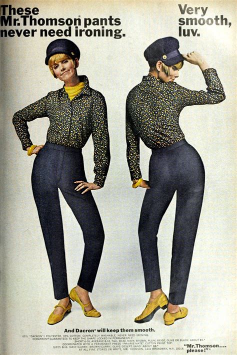 Early 1960s Fashion Pants