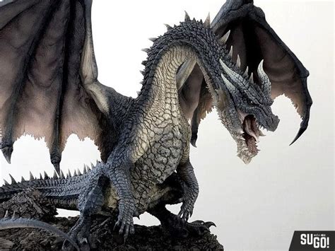Capcom Monster Hunter Capcom Figure Builder Creators Model Fatalis 42cm Sugo Toys Action