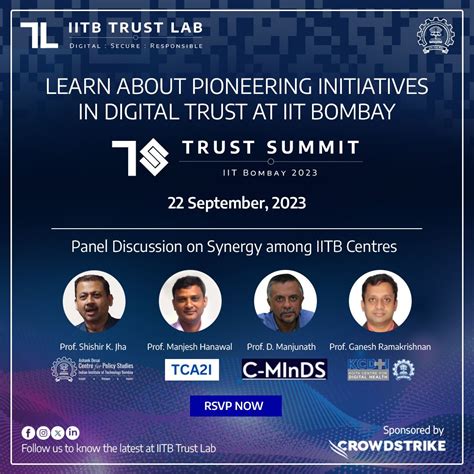 Iitb Trust Lab On Linkedin Iit Iitb Research Technology Policydevelopment Security Digital…