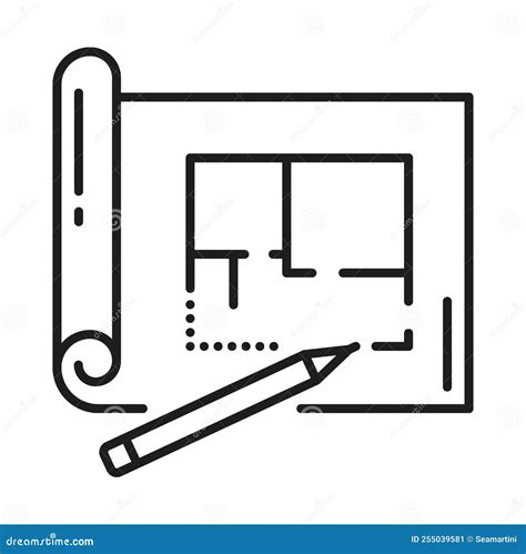 Interior Design Home Project House Architecture Stock Illustration Illustration Of Building