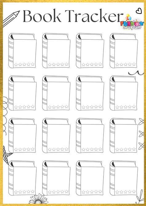 Reading Book Tracker Free Printable Activity Au