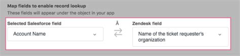 Installing And Configuring The Salesforce App For Zendesk Support Zendesk Help