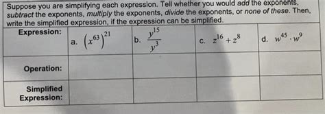 Solved Practice 9 Says Simplify Each Of The Following If Chegg Com