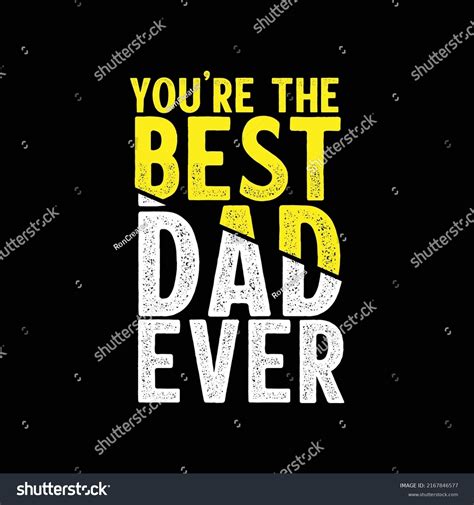 Fathers Day Special Printable Vector Designs Stock Vector Royalty Free