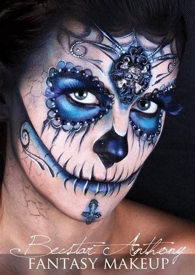 Love The Blue Fantasy Makeup Sugar Skull Makeup Makeup Books