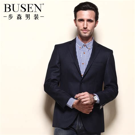 Busen步森2013男士新品商务正装西服中年男款西装春秋装工作装男购欢天