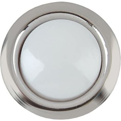 Heath Zenith Wired Silver Round Led Lighted Doorbell Push Button Sl 704 00 1 Fred Meyer