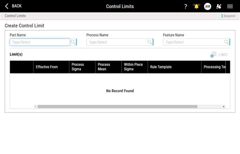 Creating Control Limits