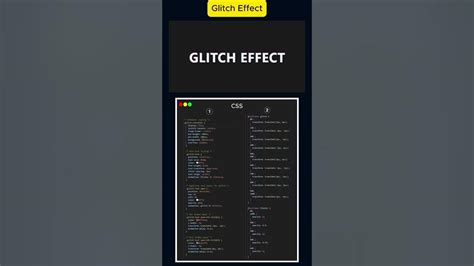 Glitch Text Effect Using Css In React Js 🚀 Coding Frontend