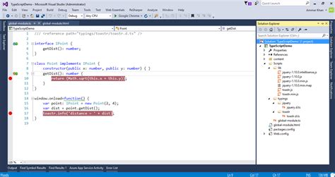 Debugging Debug Typescript With Visual Studio Stack Overflow