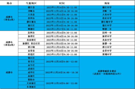 2024年四川省招飞初检安排成都市 民用航空招生信息网