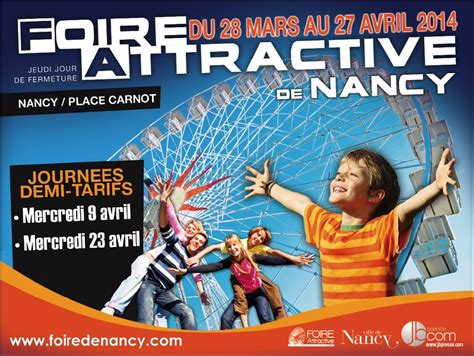 Foire Attractive De Nancy Du Mars Au Avril