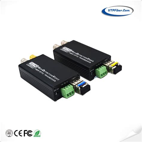 Mini HD SDI Fiber Converter With Tally Or Reverse RS Shenzhen UTP Fiber Technology Co Ltd