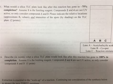 Solved 2 Prelab Exercise Questions 19 Points Tlc Is