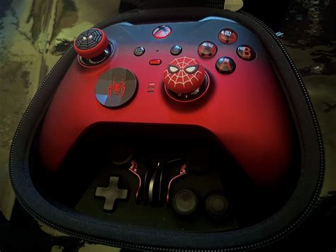 Just Put Together This Spider Man Fan Art In The Form Of An Xbox Elite