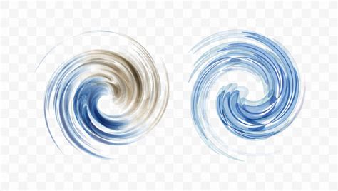 Abstract Swirl Design Element Spiral Rotation And Swirling Movement Vector Illustration With