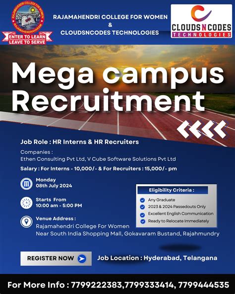 Sindhuri B On Linkedin Freshers Recruitmentdrive Hrinterns Cloudsncodes