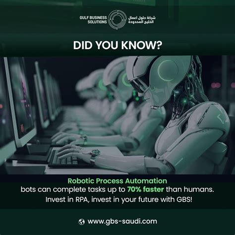 gulf business solutions on linkedin gbs rpa robotics automation ai robots innovation