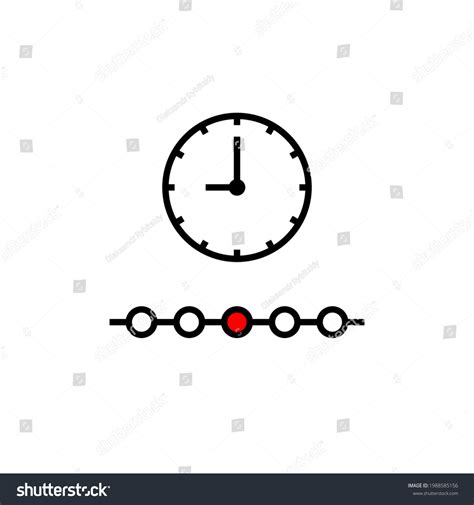 Timeline Outline Icon Thin Line Concept Stock Vector Royalty Free 1988585156 Shutterstock