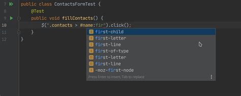 Introducing Selenium Support In Intellij Idea The Intellij Idea Blog