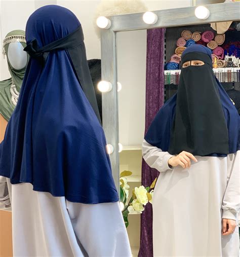 Никаб «Классика», чёрный - Yaseen-Hijab