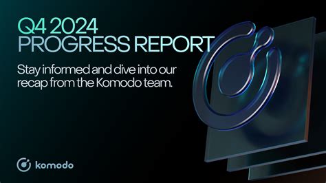 Komodo Progress Report Q4 2024