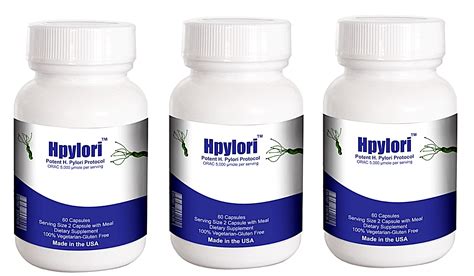 Helicobacter Pylori And Leaky Gut Economy Pack3x60ct Vitaleenanomed