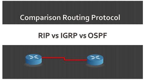 Comparison Between Different Routing Protocols Rip Eigrp And Ospf