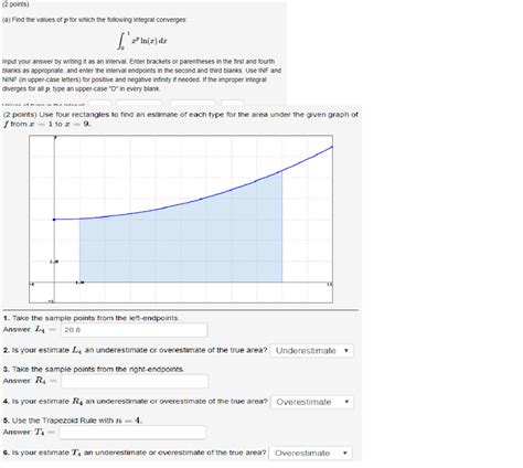 Solved 2 Points A Find The Values Of P For Which The Chegg Com