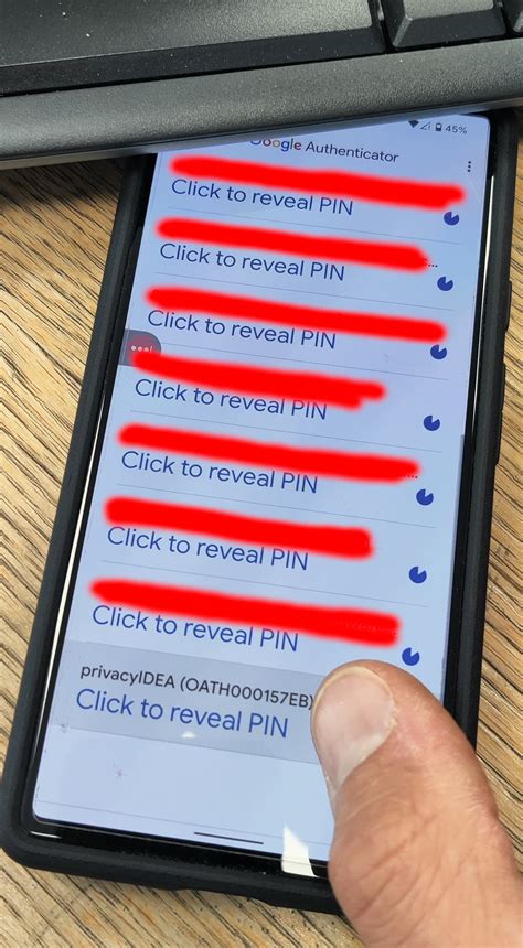 Google Authenticator Doesn T Reveal OTP Code Tokentypes PrivacyIDEA Community