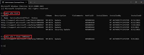 How To Check Windows 11 Update History With Command Prompt