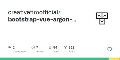 Github Creativetimofficialbootstrap Vue Argon Dashboard