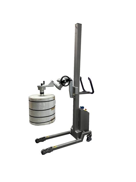 Roll Handling Long Wide Rolls Geared Rotation Packline