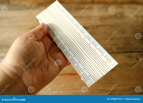 The Connection Between Breadboard And Arduino Uno Royalty Free Stock
