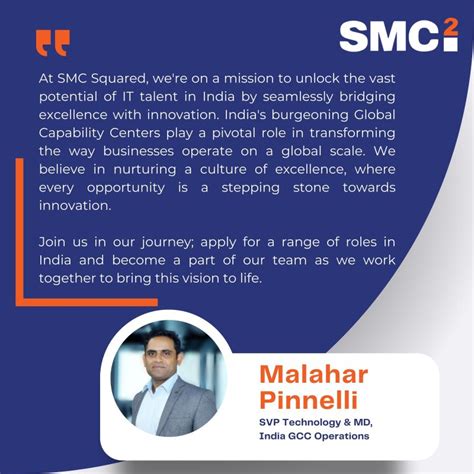 smc squared india on linkedin innovation