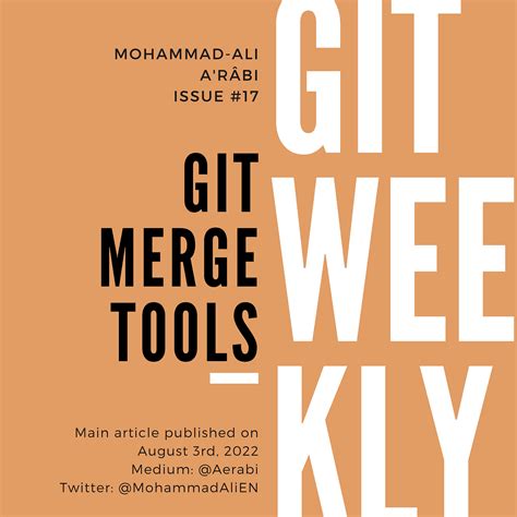 Git Merge Tools How To Resolve Conflicts Using Git By Mohammad Ali