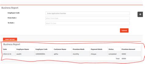 Download A Report Generated From Mysql In Pdf Format In Php Stack