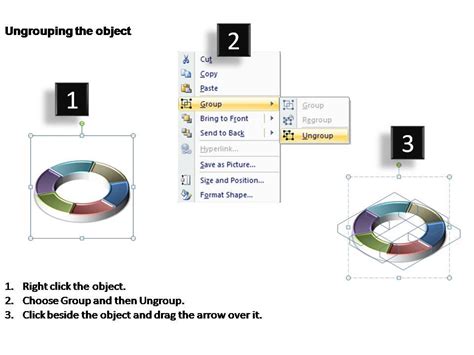 Circle Quadrants Points Editable Powerpoint Slides OFF